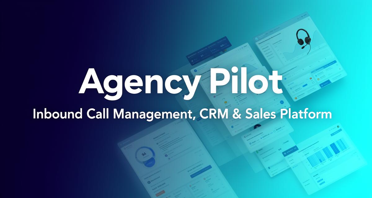 Agency Pilot | Insurance Dialer, Call Tracking & Insurance CRM